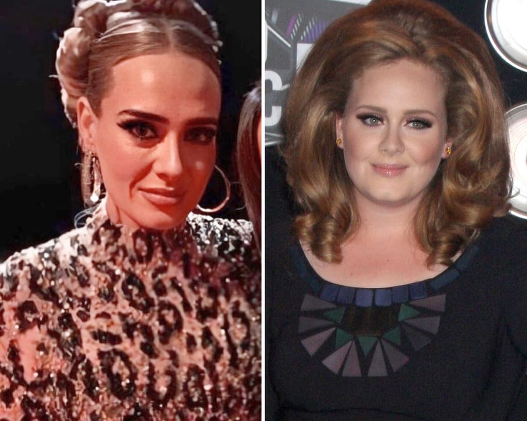 Adele: Mira en fotos la transformación física de la cantante tras bajar ...