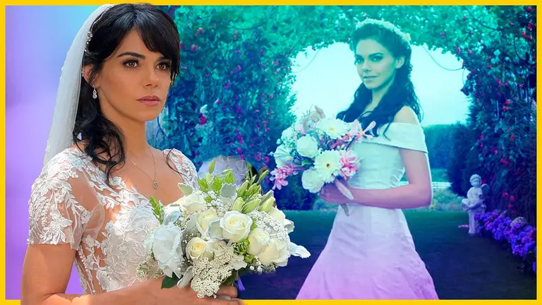 Livia Brito y la primera vez que se vistió de novia | Shows Canal U ...