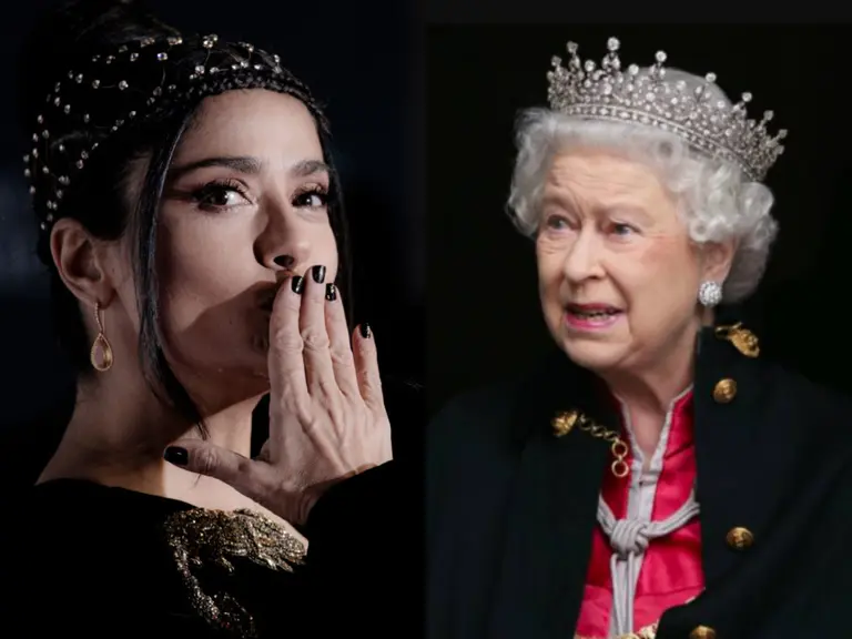 ¡Qué fortuna! Salma es más rica que la Reina Isabel | Shows Canal U ...