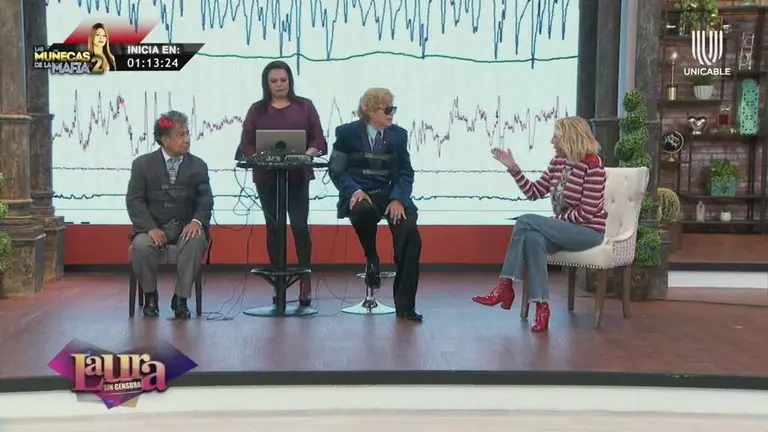 Laura sin censura: Joaquín Muñoz pasa la prueba del polígrafo y asegura ... Laura sin censura: Joaquín Muñoz pasa la prueba del polígrafo y asegura ...