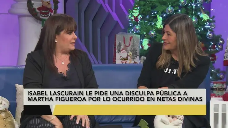 Isabel Lascurain se disculpa públicamente con Martha Figueroa por lo ...